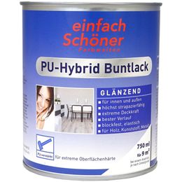 Wilckens PU-Hybrid Buntlack tiefschwarz gl&auml;nzend 750 ml