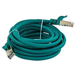 Schwaiger S/FTP-Netzwerkkabel CAT 6 gr&uuml;n 2,5 m