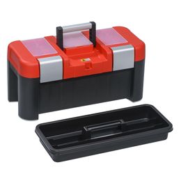 Allit McPlus Profi-Werkzeugkoffer 'Alu 21' rot/schwarz 53 x 25 x 25 cm