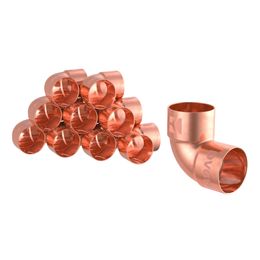 Kirchhoff Muffen 90&deg; Winkel Kupfer &Oslash; 18 mm 10 St&uuml;ck