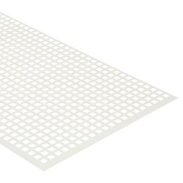 alfer Quadratlochblech Aluminium 50 x 25 cm