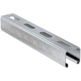 Fischer U-Profil Montageschiene 'FLS 30/1.0' Stahl verzinkt 50 cm