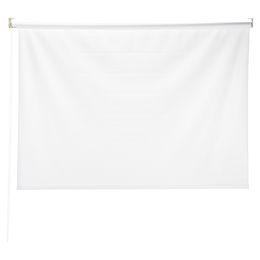 Kleine Wolke KleineWolke Duschrollo wei&szlig; 240 x 140 cm