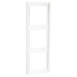 Jung Abdeckrahmen LS990 3-fach cremewei&szlig;