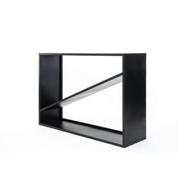 WESTMANN Kaminholzregal schwarz Stahl 115 x 35 x 80 cm