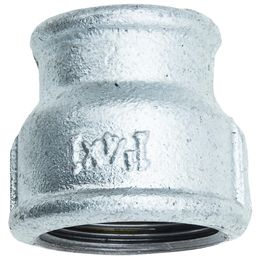 CORNAT Reduziermuffe 1 1/4" x 1" Innengewinde Temperguss verzinkt