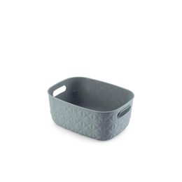 curver Aufbewahrungskorb 'Softex' blau 4 l 26,4 x 19,4 x 11,1 cm