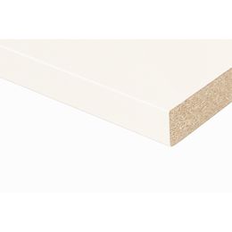 Kaindl Arbeitsplatte 'Uni' wei&szlig; 4100 x 600 x 38 mm