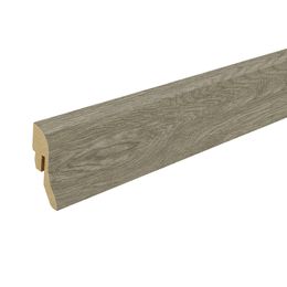 Sockelleiste eichefarben 2400 x 40 x 20 mm