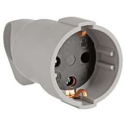 Legrand Schukokupplung Abzugsgriff grau 16 A 230 V