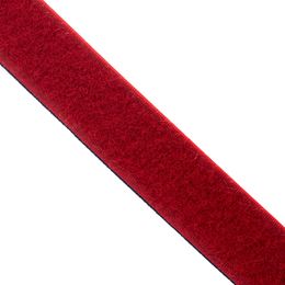 Seilflechter Klettband rot/blau Meterware 2 cm