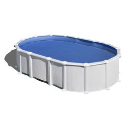 GRE Stahlwandpool-Set 'Haiti' 634 x 399 x 132 cm mit Sicherheitsleiter und Sandfilteranlage