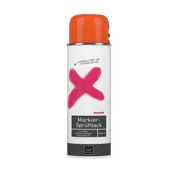 toom Markier-Sprühlack leuchtrot seidenmatt 500 ml