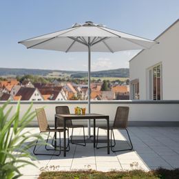 Schneider Marktschirm 'Rooftop' silbergrau Ø 350 cm