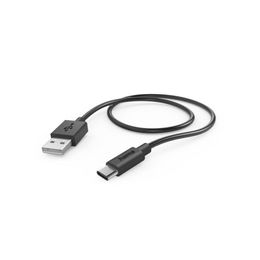 Hama Lade-/Datenkabel schwarz USB-A mit USB-C 0,75 m