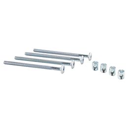 toom Verbindungsbeschlag 4 Stück Ø M6 x 100 mm