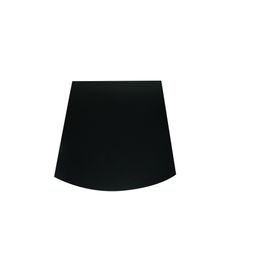 ADURO Funkenschutzplatte Bogenform 80 x 100 x 0,15 cm Stahl schwarz