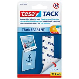 Klebepads 'Tack', 72 Pads, transparent