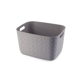 curver Aufbewahrungskorb 'Softex' taupe 19 l 37,9 x 29,2 x 22,1 cm