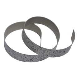 Doellken Kantenumleimer granitfarben 65 x 4,4 cm