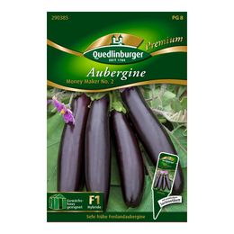 Quedlinburger Aubergine "Money Maker No. 2" 10 St&uuml;ck