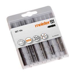 Meister Werkzeuge Meister Stichs&auml;geblatt-Set f&uuml;r Bosch 10-tlg.
