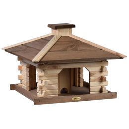 Dobar Vogelfutterhaus 'Blockhaus' 50 x 38 x 50 cm