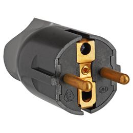 Legrand Schukostecker drehbare Einf&uuml;hrung schwarz 16 A 230 V