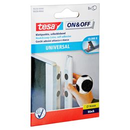 Tesa Klettpunkte On & Off 'Universal' schwarz