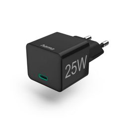 Hama Schnellladegerät schwarz USB-C, PD / Qualcomm 25 W
