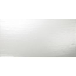 Wandfliese 'Udane' Steingut wei&szlig; 30 x 60 cm
