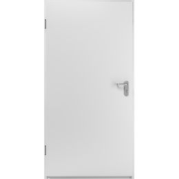 H&ouml;rmann H&ouml;rmann Sicherheits-Nebeneingangst&uuml;r 'KSI 40' wei&szlig; 87,5 x 200 cm, links