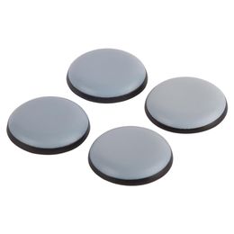 toom Ultragleiter selbstklebend &Oslash; 3 cm grau 4 St&uuml;ck