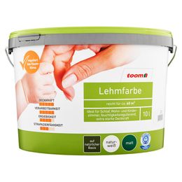 toom Dispersionsfarbe naturweiß matt 10 l