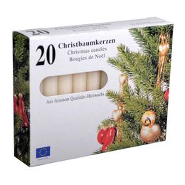 KCB Baumkerzen champagner Ø 1,2 x 10,3 cm, 20 Stück