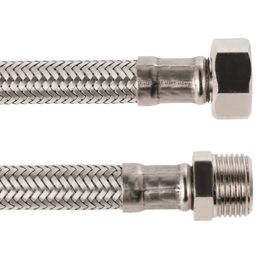 toom Armaturen-Verbindungsschlauch IG 3/8" x AG 3/8", 20 cm