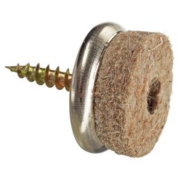 toom Parkettgleiter mit Schraube &Oslash; 2 cm 4 St&uuml;ck