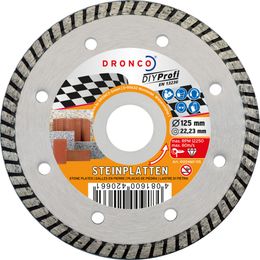 Dronco Diamant-Trennscheibe Steinplatten &Oslash; 125 mm