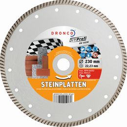 Dronco Diamant-Trennscheibe Steinplatten &Oslash; 230 mm