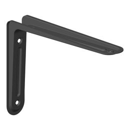 Element System Metallkonsole 'Arena' schwarz 15,5 x 22 cm