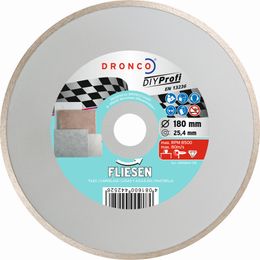 Dronco Diamant-Trennscheibe Fliesen &Oslash; 180 x 25,4 mm