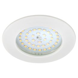 Briloner LED-Einbauleuchte rund wei&szlig;