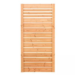 Rettenmeier Outdoor Wood Sichtschutzzaun 'NEO' holzfarben, Douglasienholz 90 x 180 cm