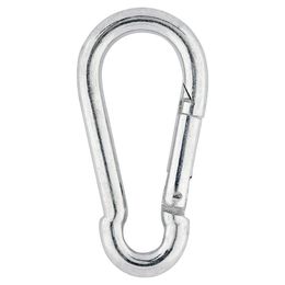 Seilflechter Karabinerhaken Stahl verzinkt &Oslash; 6 x 60 mm