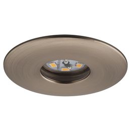 Briloner LED-Einbauleuchten 1,8 W 3 Stück nickelfarben