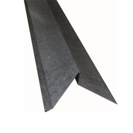 Bravolink BRAVO Ortblech ohne Wasserfalz silbern verzinkt 200 x 26,3 x 0,05 cm