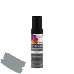 toom 2in1 Buntlackstift 'Stadtgefl&uuml;ster' silbergrau gl&auml;nzend 12 ml