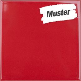 Muster zu Wandfliese 'Jna' Steingut rot 14,8 x 14,8 cm