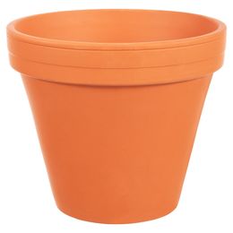 Blumentopf Terrakotta tonrot &Oslash; 24 cm