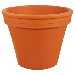 Blumentopf Terrakotta tonrot &Oslash; 29 cm